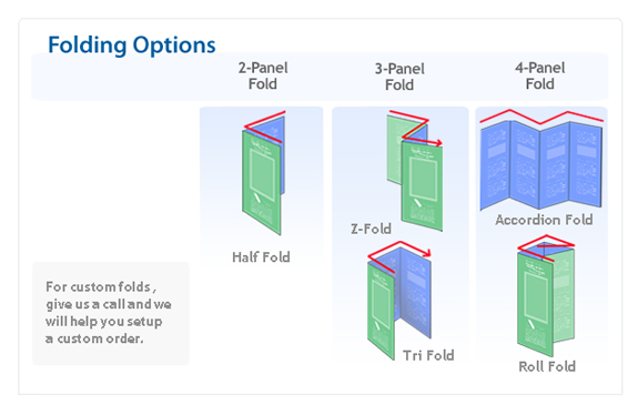 Standard Brochure Printing Sizes UPrinting